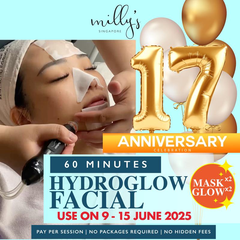 MILLY'S DAY EXCLUSIVE 60 Minutes Hydroglow Facial (Physical Voucher ...