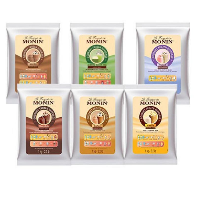(Ready Stock)MONIN Frappe Base Powder Chocolate Matcha Green - TikTok ...