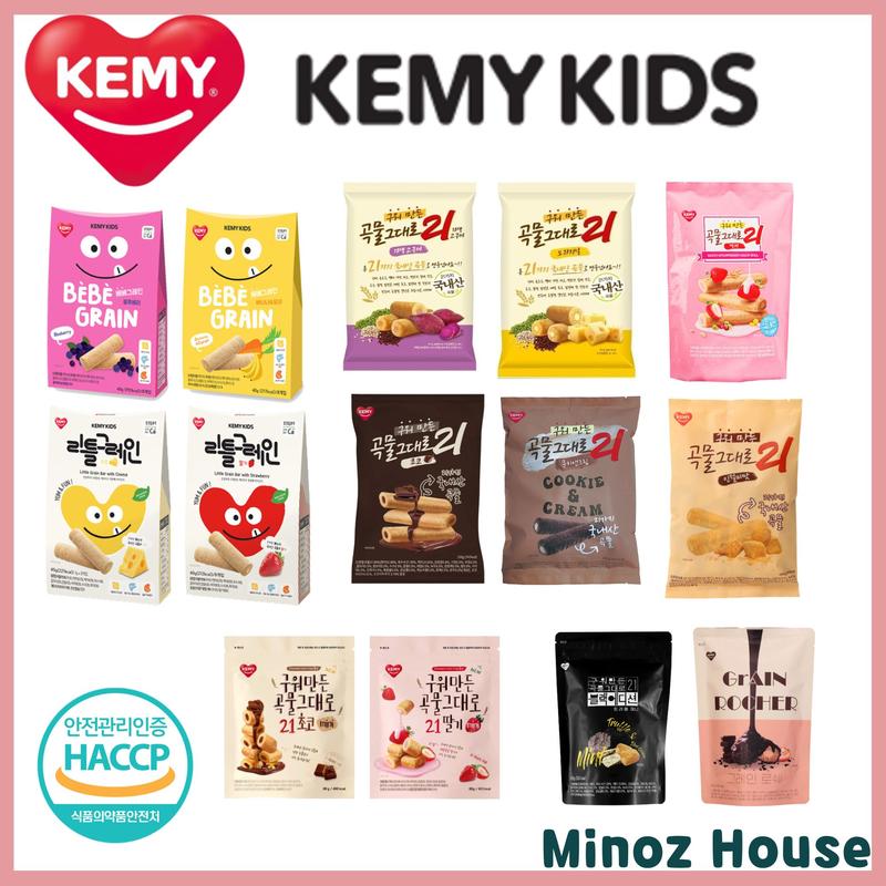 KEMY Baby Kids Bebe Little Grain 40g / KEMY Baked Grain Crispy - TikTok ...