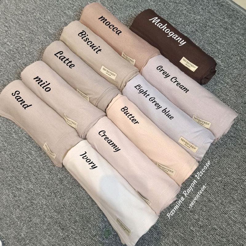 Pashmina Rayon Viscose Airflow- Jilbab, Muslim - Shop | Tokopedia