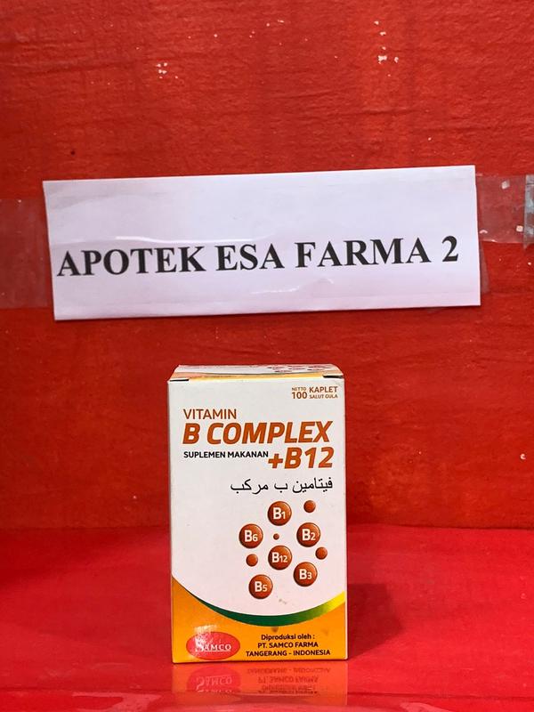 Samco B Complex + B12 100 Kapsul - Shop | Tokopedia