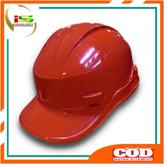 Jual Helm Safety Proyek NSA Vented Merah Fastrack + Tali Dagu Persamaan ...