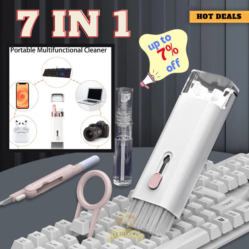 7 in 1 Multifunction Electronics Cleaning Kit Keyboard Cleaner - TikTok ...