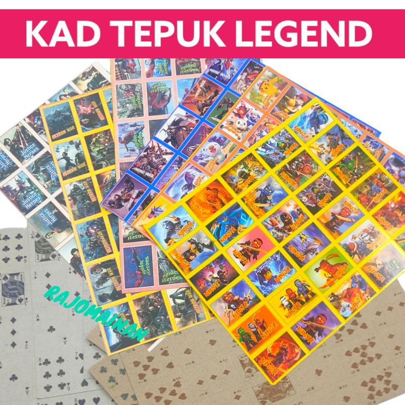 kad Tepuk Playing Childhood Card I Mainan Kad Gambar Game - TikTok Shop ...