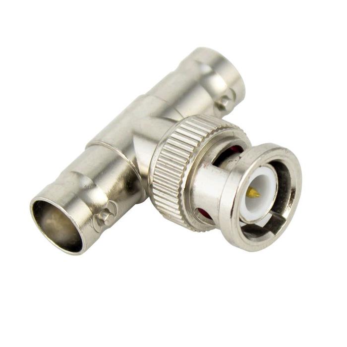 Jual BNC SPLITTER 1M - 2F ADAPTER / BNC Male to 2 BNC Female Converter ...