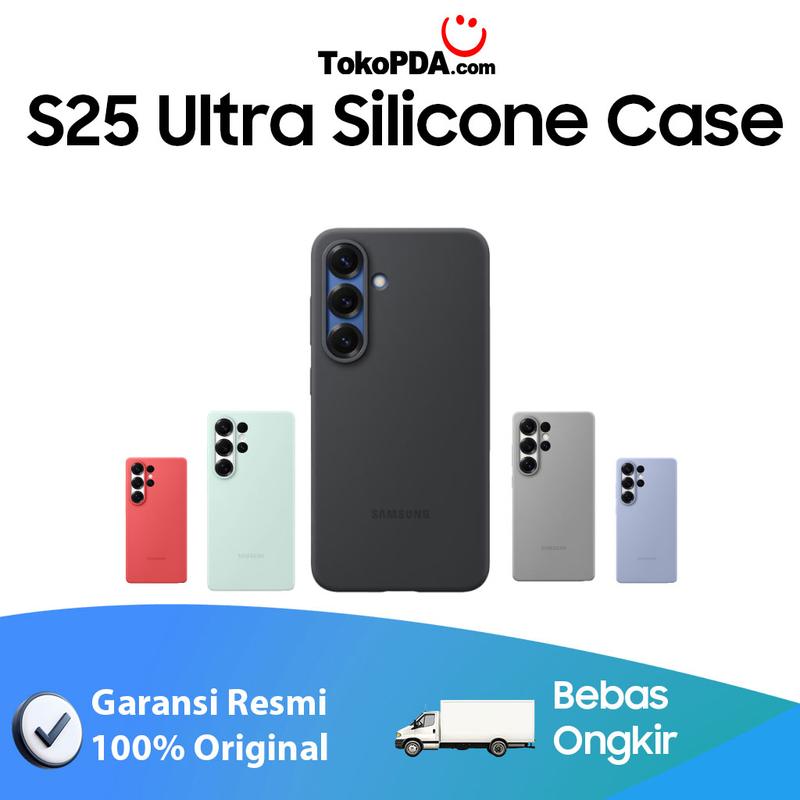 Samsung Casing S25 Ultra Silicone Original - Shop | Tokopedia