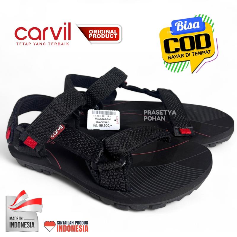 Sandal Gunung Pria Carvil Original Anti Air - Sendal Gunung Wijaya ...