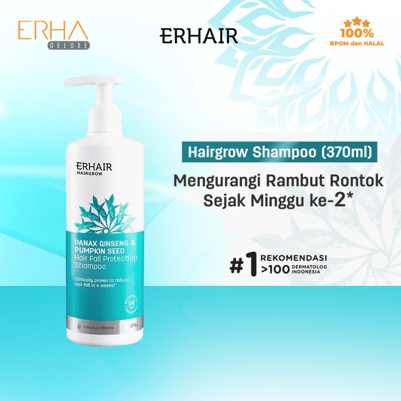 ERHA ERHAIR Shampoo Penumbuh Rambut Rontok Hairgrow 370 ml - - Shop ...