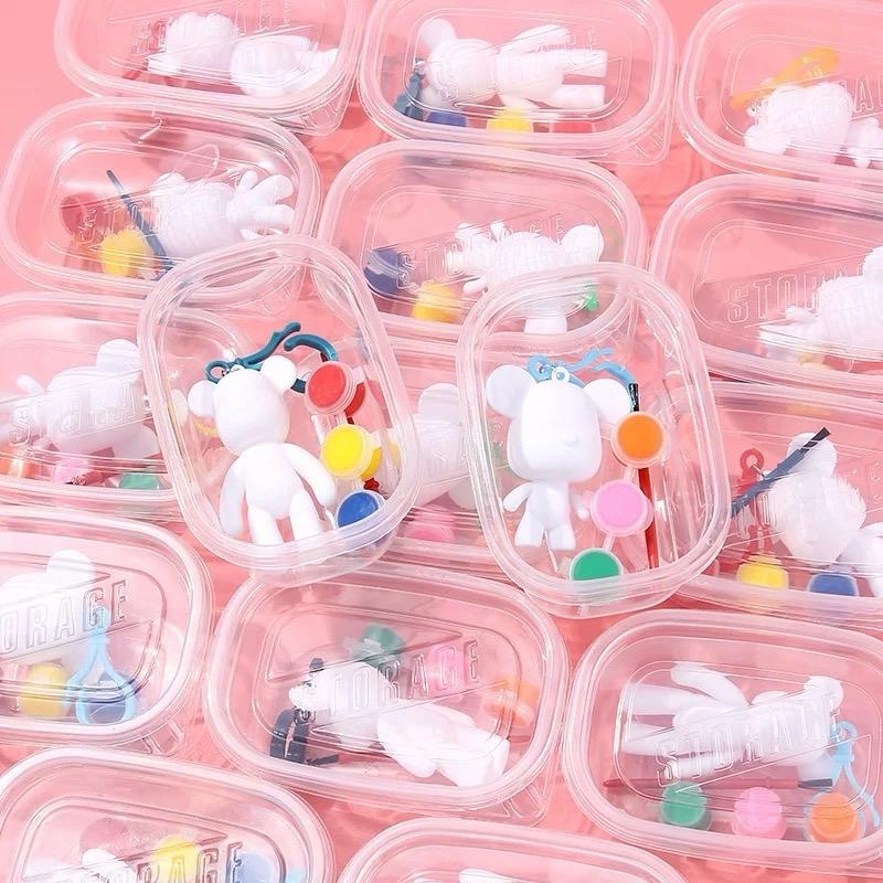 DIY Fluid Bearbrick Mini Bear Paint Handmade Kids Toys Education ...