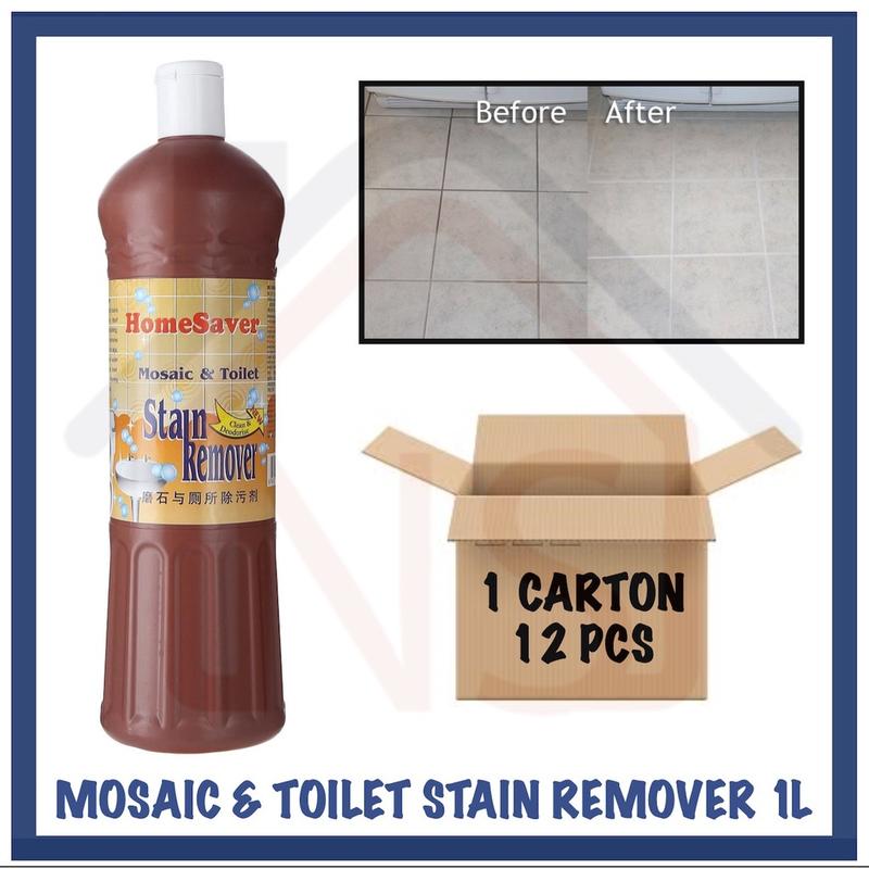 Mosaic and Toilet Stain Remover 1L (1 Carton 12 Bottles) - TikTok Shop ...