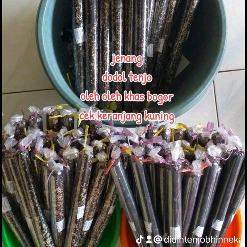 1kg isi 4 dodol tenjo original wijen oleh oleh khas bogor - Shop ...