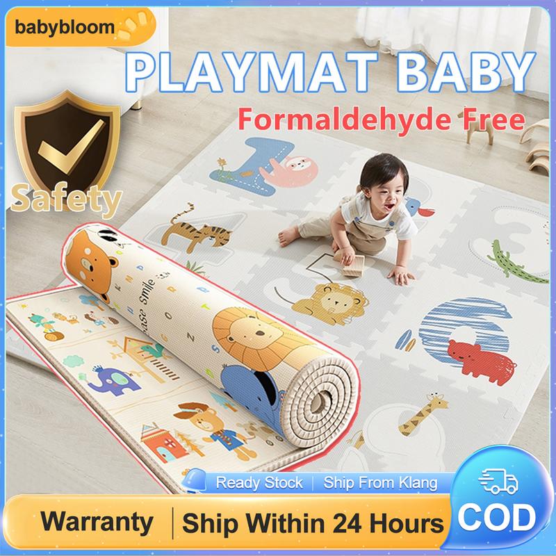 Tikar Baby Tikar Getah Baby Mat Play Baby Toddler Playmat Waterproof ...