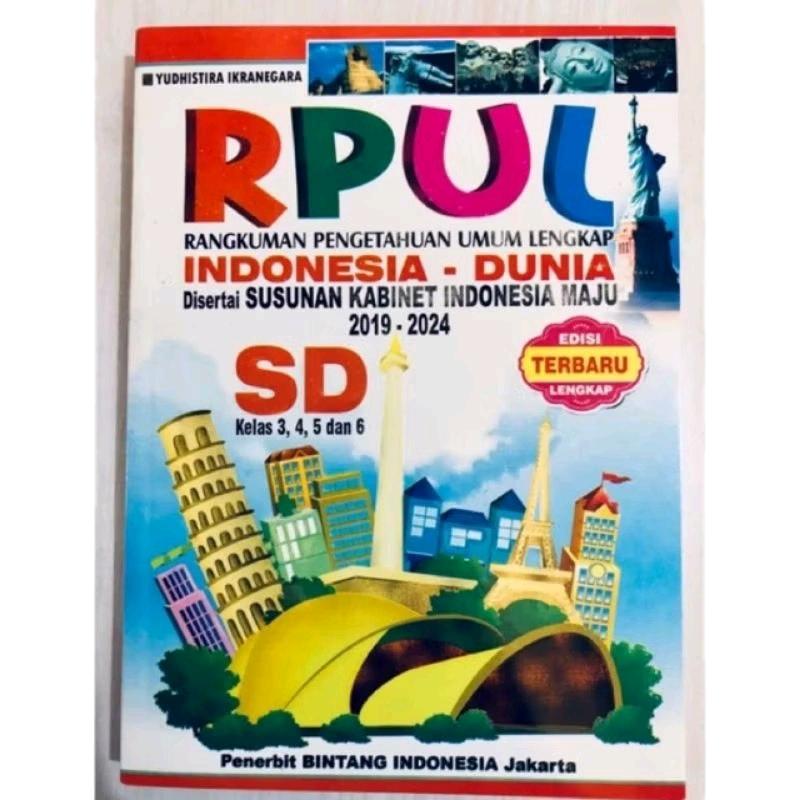 Buku RPUL Indonesia - Dunia untuk SD Kelas 3-6, Edisi Terbar - Shop ...