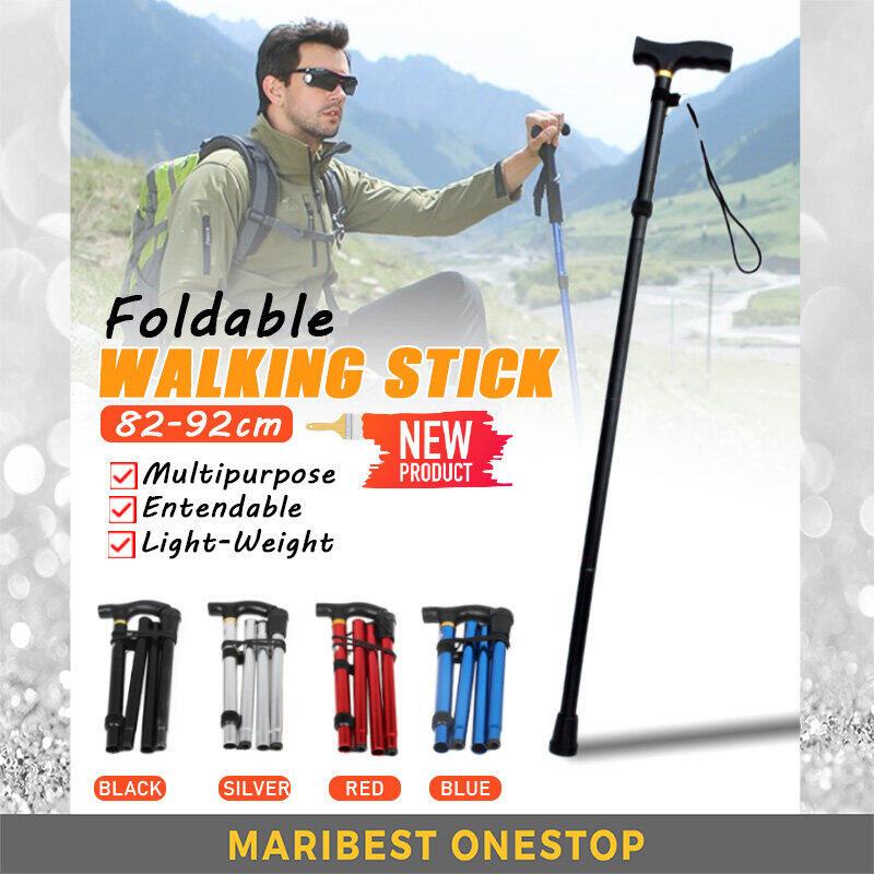 Pelbagai Tujuan Hiking lipat Stick Berat ringan Trekking Pol - TikTok ...