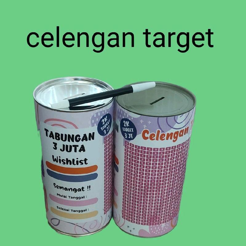 Celengan Target Celengan Target Viral / 5k get 3 juta Celengan - Shop ...