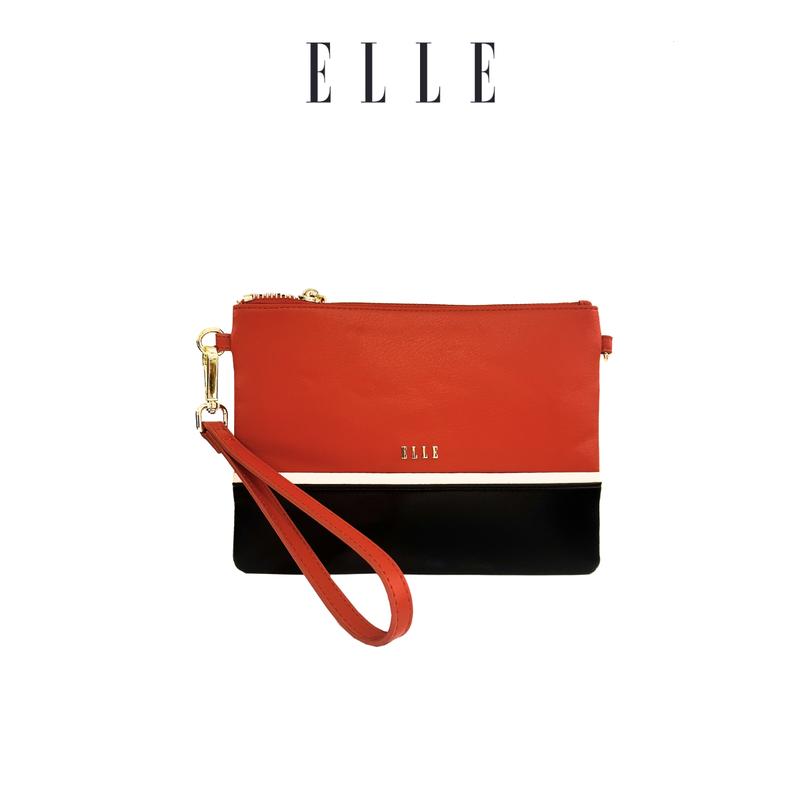 ELLE Noah Wristlet Pouch Red - TikTok Shop Malaysia