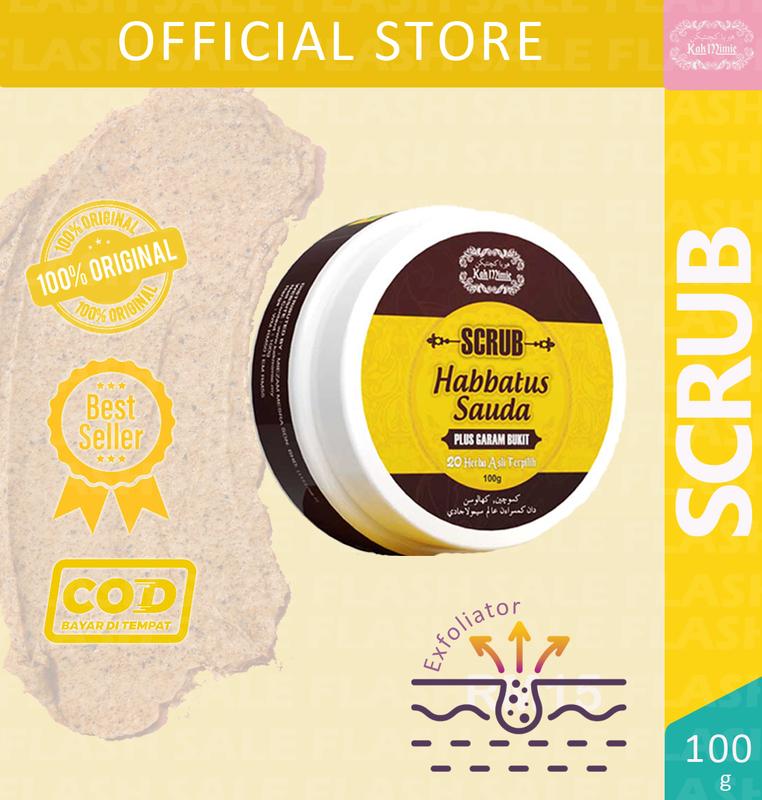 Scrub Habbatus Sauda & Garam Bukit 20 Herba Mencerahkan Kuli - TikTok ...