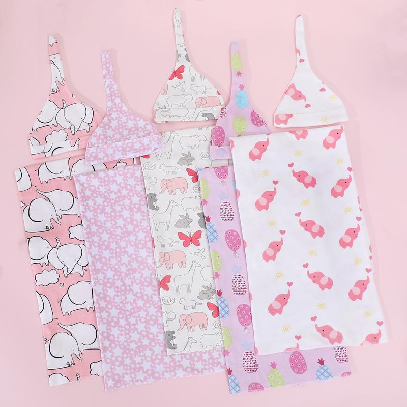 2pcs Instant swaddle Cotton sleeping bag baby swaddle me blanket ...