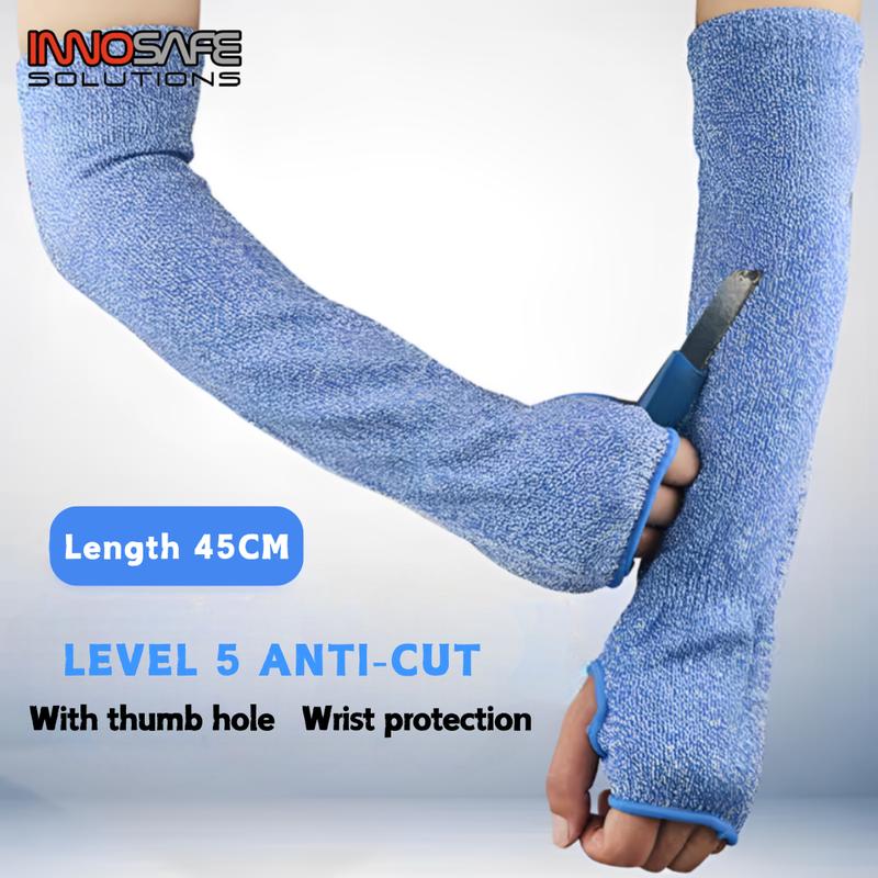 45CM Level 5 Cut Resistant Sleeve Arm Guard Scratch Resistan - TikTok ...