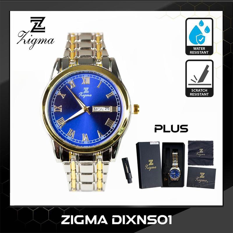 [Original] Zigma Business Blue surface and silver gold stainless ...