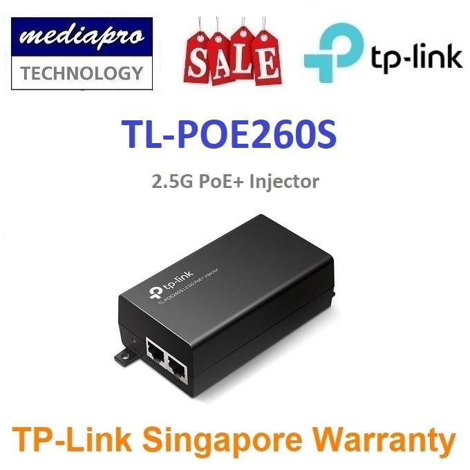TP-LINK TL-POE260S 2.5G PoE+ Injector ( POE260S ) - 5 Year Local ...