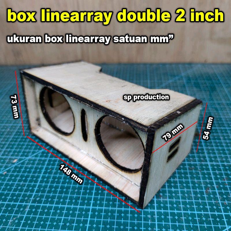 box speaker line array double 2 inch bahan tebal triplek 5mm - Shop ...
