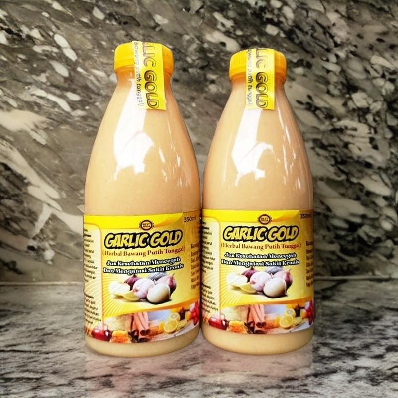 Garlic Gold Jus Bawang Putih Tunggal (Paket 2 botol) Juice Jus - Shop ...