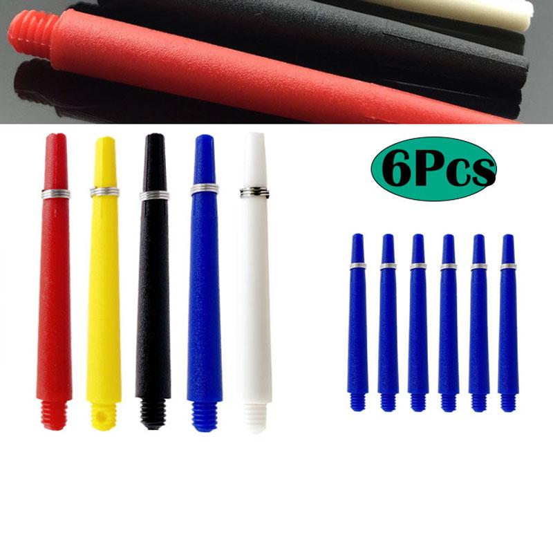 6Pcs Dart Shafts with O Rings Nylon 2BA Dart Shafts 35mm Colorful ...