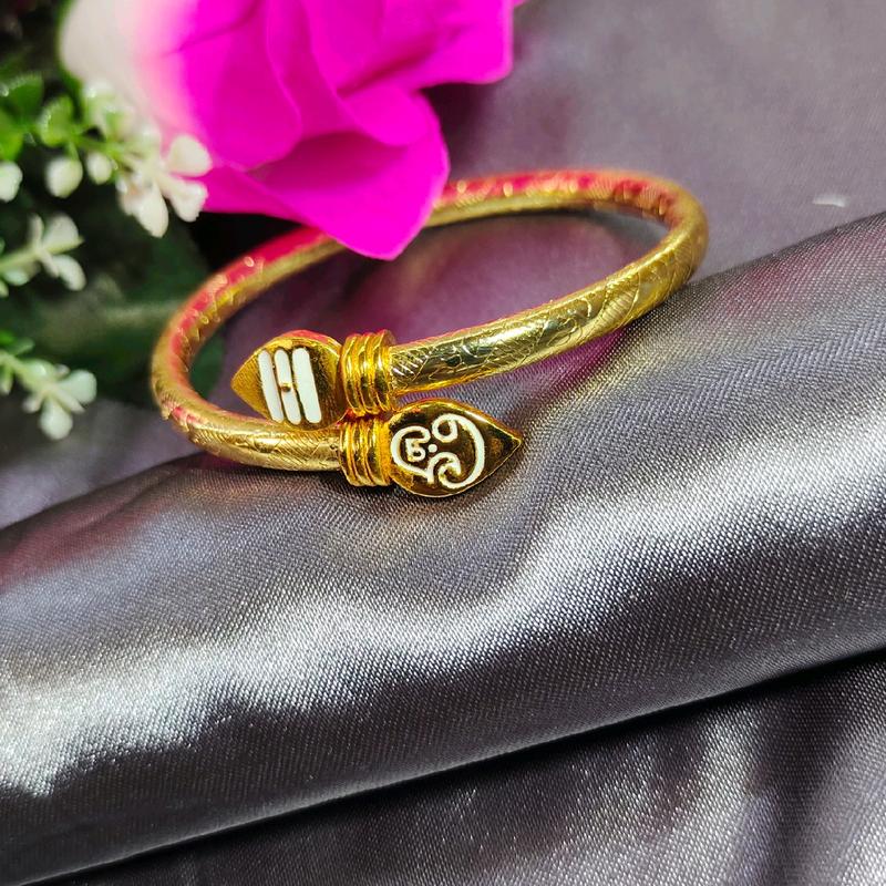 Original Pure Brass Premium Murugan Kada Murugan Vel Kappu Bracelet ...