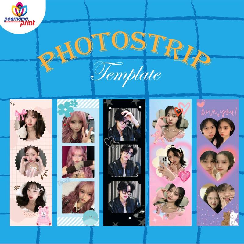 Cetak Photostrip Costum photobox / Cetak Foto Strip Custom Premium ...