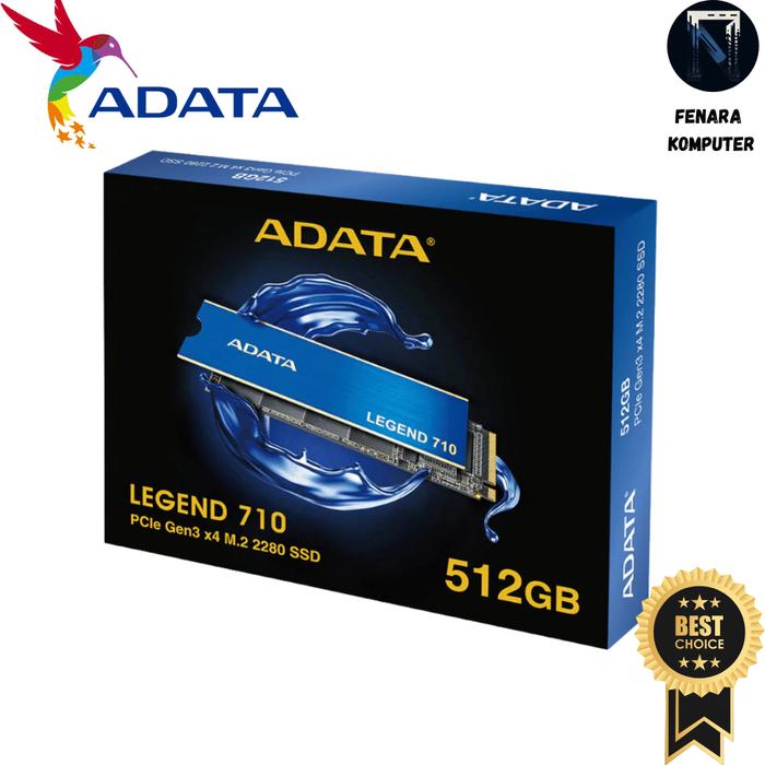 Jual ADATA SSD LEGEND 710 512GB M.2 2280 NVME PCIE GEN 3X4 - Jakarta ...