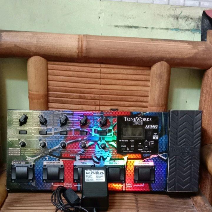 KORG Adaptor untuk Efek Gitar KORG 9V DC 600mA Model TR9VDC Input ...