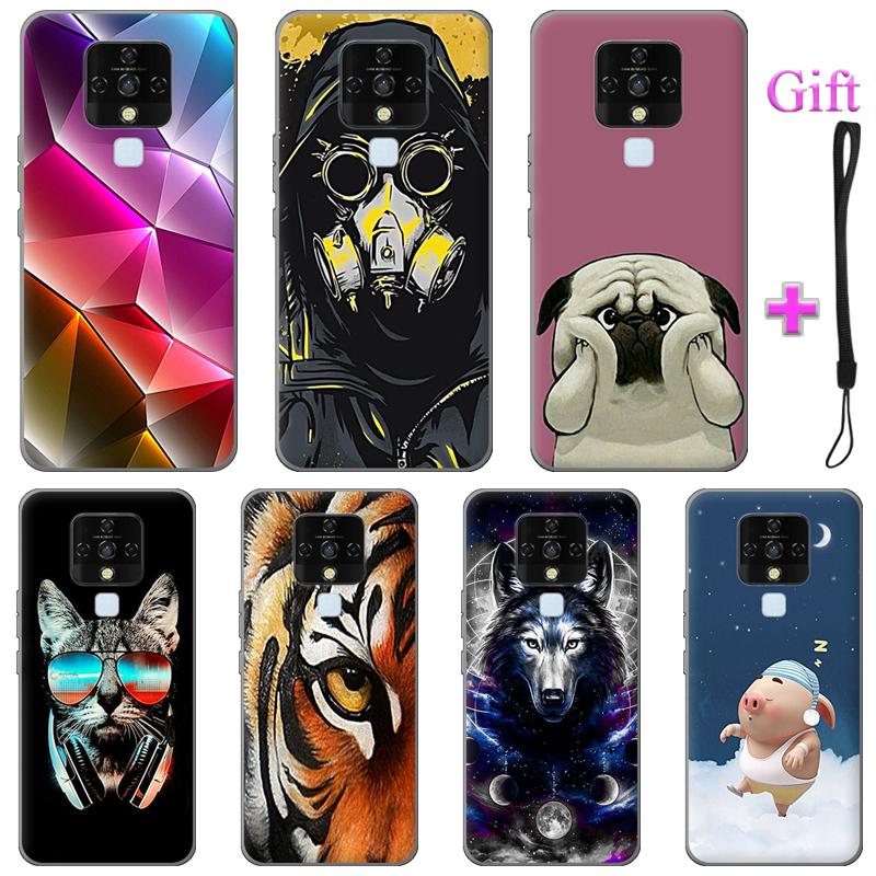 Tecno Camon 16 CE7 CE7j CE9h, fesyen, kes pelindung dicat comel ...