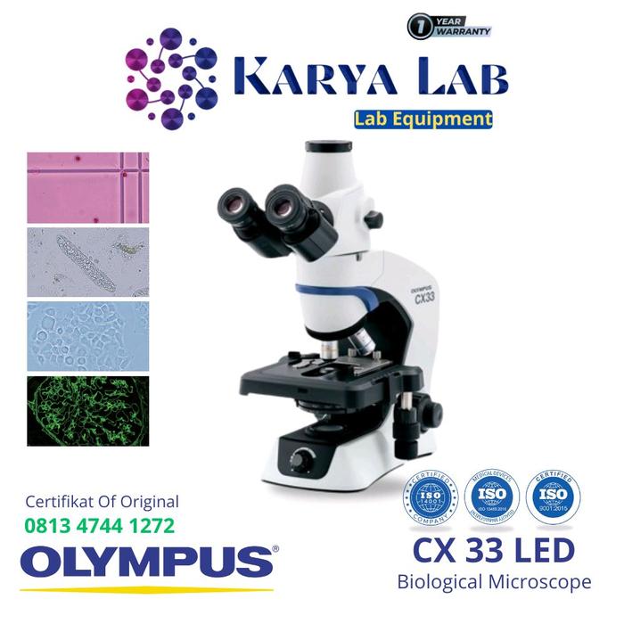 Jual Mikroskop Olympus Biologi binokuler Led CX 22 33 43 BX 43 46 53 63 ...