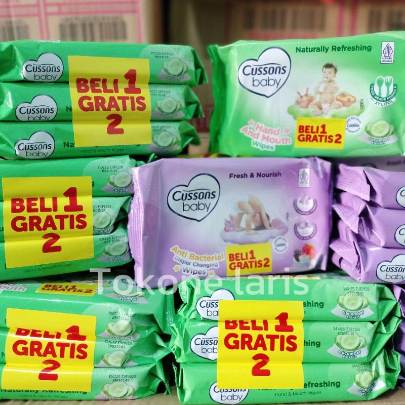 Tisu Basah Cussons Baby Beli 1 Gratis 2 45sheet (3pack) - wipes - Shop ...