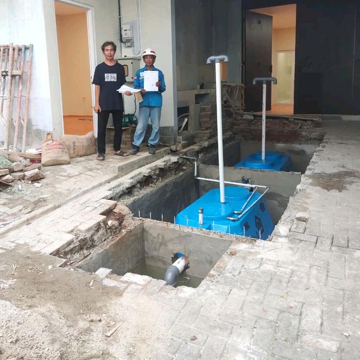 Jual Paket IPAL MBG 2000 Liter + Grease Trap 2m3 Double Blower Biofive ...
