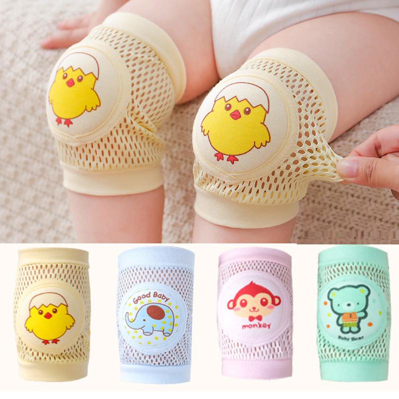 1Pair of Children's Knee Pad Baby Terry-Loop Hosiery Sets Glue - TikTok ...