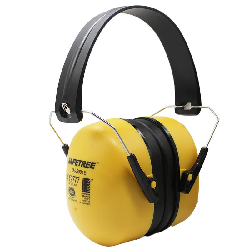 SAFETREE Ear Defenders Adjustable Foldable Earmuffs for Adults ...