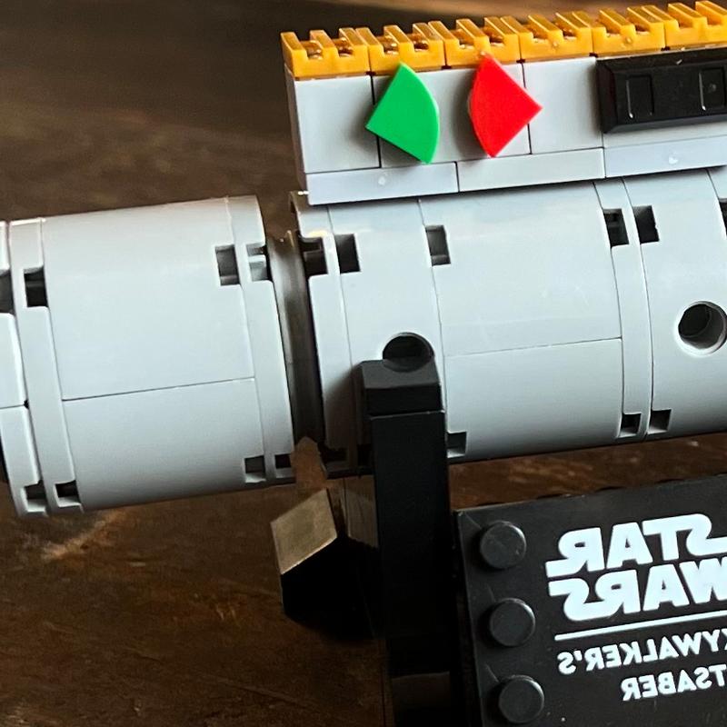 Luke Skywalker Lightsaber Building Block Set, MOC-40730 DIY Model ...