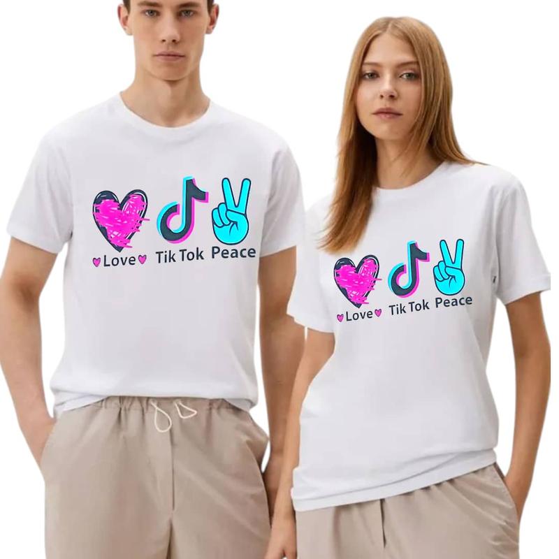 Baju tik tok tshirt viral 2025 unisix baju 100% cotton size - TikTok ...