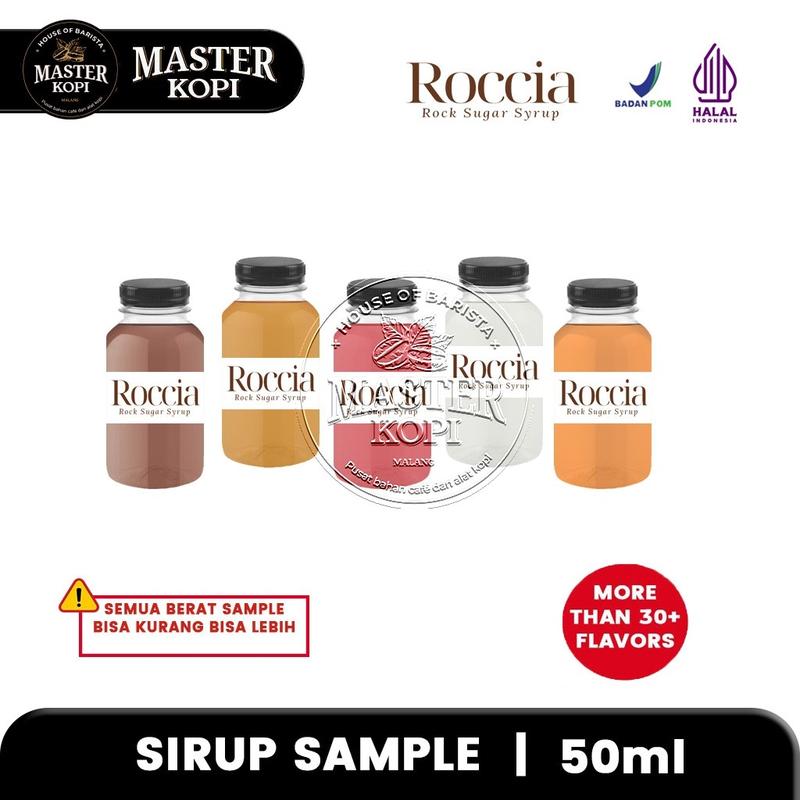 Sirup Roccia Sample 50ml Rock Sugar Syrup Premium - Shop | Tokopedia
