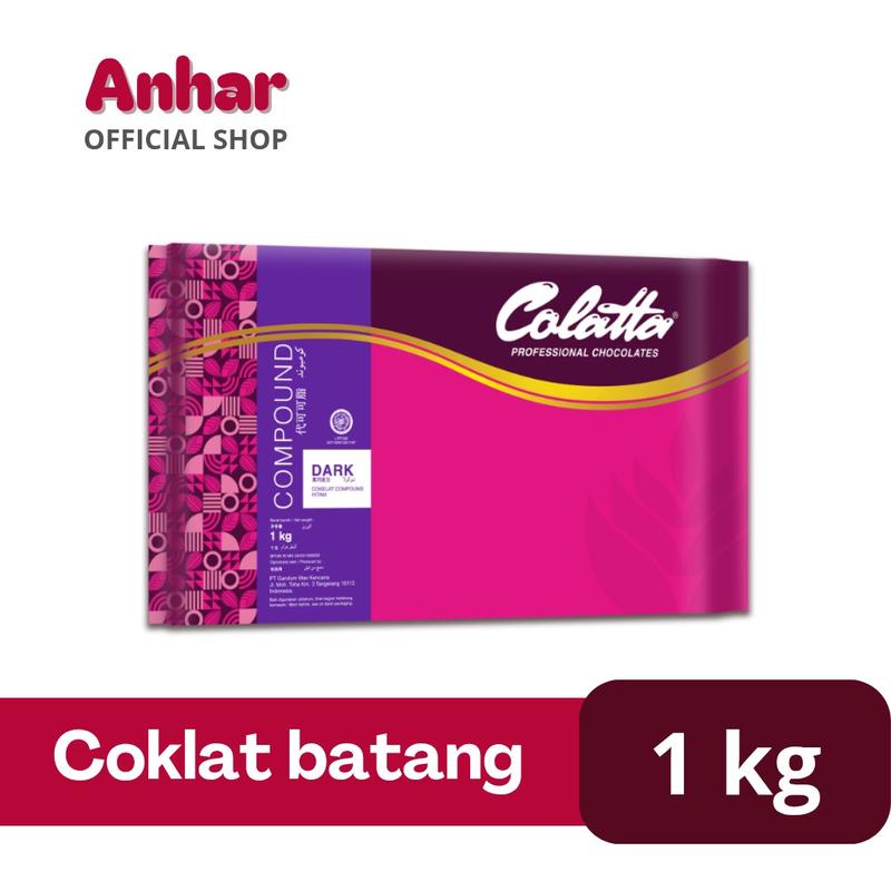 Colatta professional coklat batang dark 1 kg Baking - Shop | Tokopedia