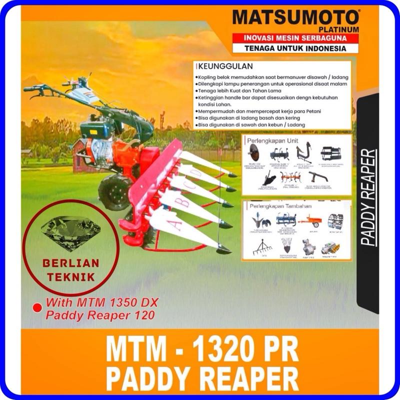 Traktor Panen Padi / Paddy Reaper Matsumoto + Mesin Diesel 1 - Shop ...