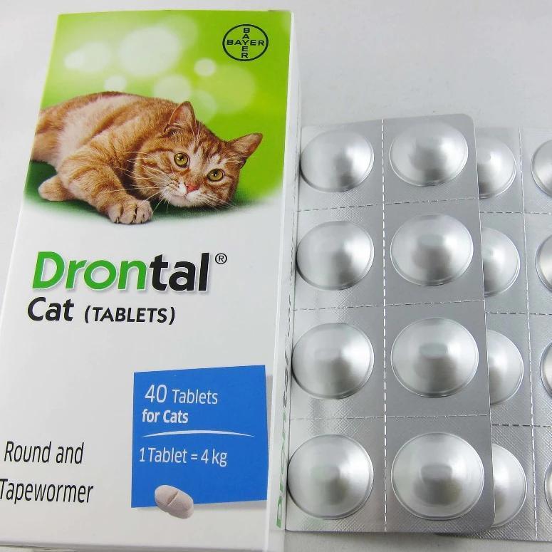 Drontal cat pet deworme For Deworming-Medication in Cats/dewormer ...
