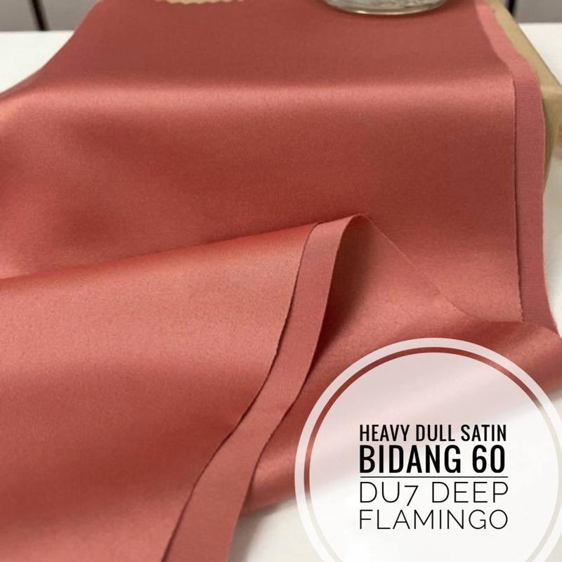 PREMIUM HEAVY DULL SATIN LUXURIOUS BRIDAL SATIN MATTE KAIN PASANG ...