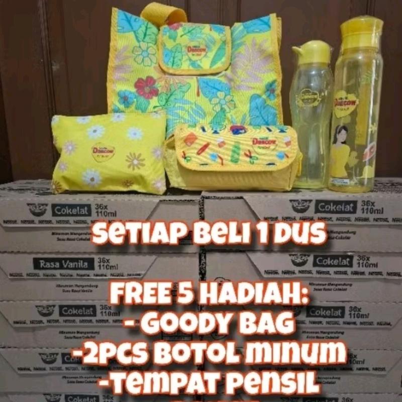 Susu Dancow UHT Fortigro 110ml @36pcs Free 4 Hadiah - Shop | Tokopedia