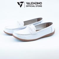 Promo VALENDINO Sepatu Wanita FlatShoes Moccasin Shoes Slip On Anyaman ...