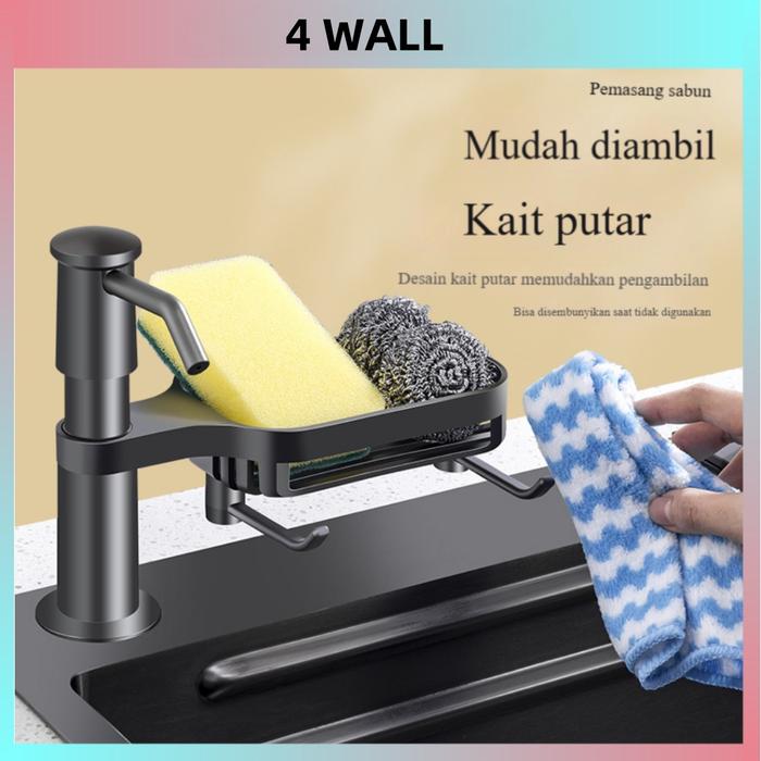 Jual 【COD】Dispenser Sabun Rak Dapur Tempat Sabun Cuci Piring Praktis ...