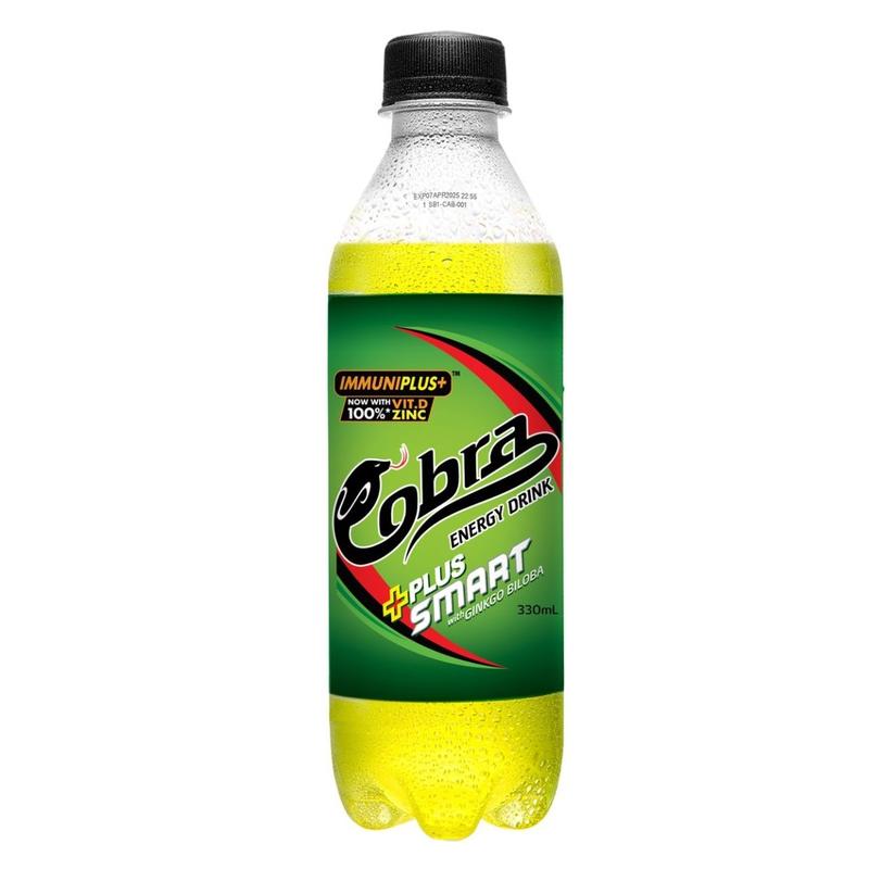 Cobra Energy Drink Plus Smart with Ginkgo Biloba 330ml - TikTok Shop ...