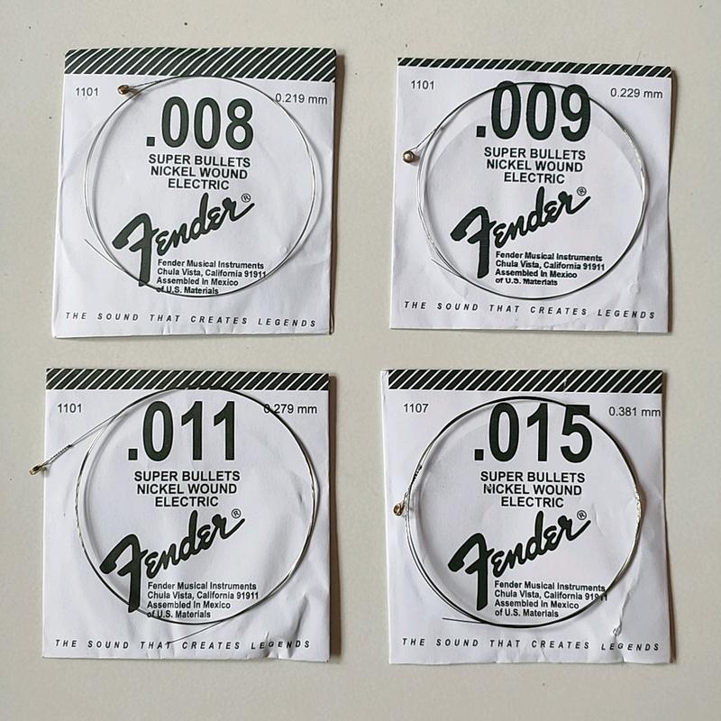 Senar gitar satuan fender akustik elektrik 123456 - Shop | Tokopedia